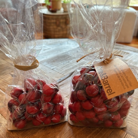 Crate&Barrel | Accents | Crate And Barrel Faux Cranberry Bowl Filler ...